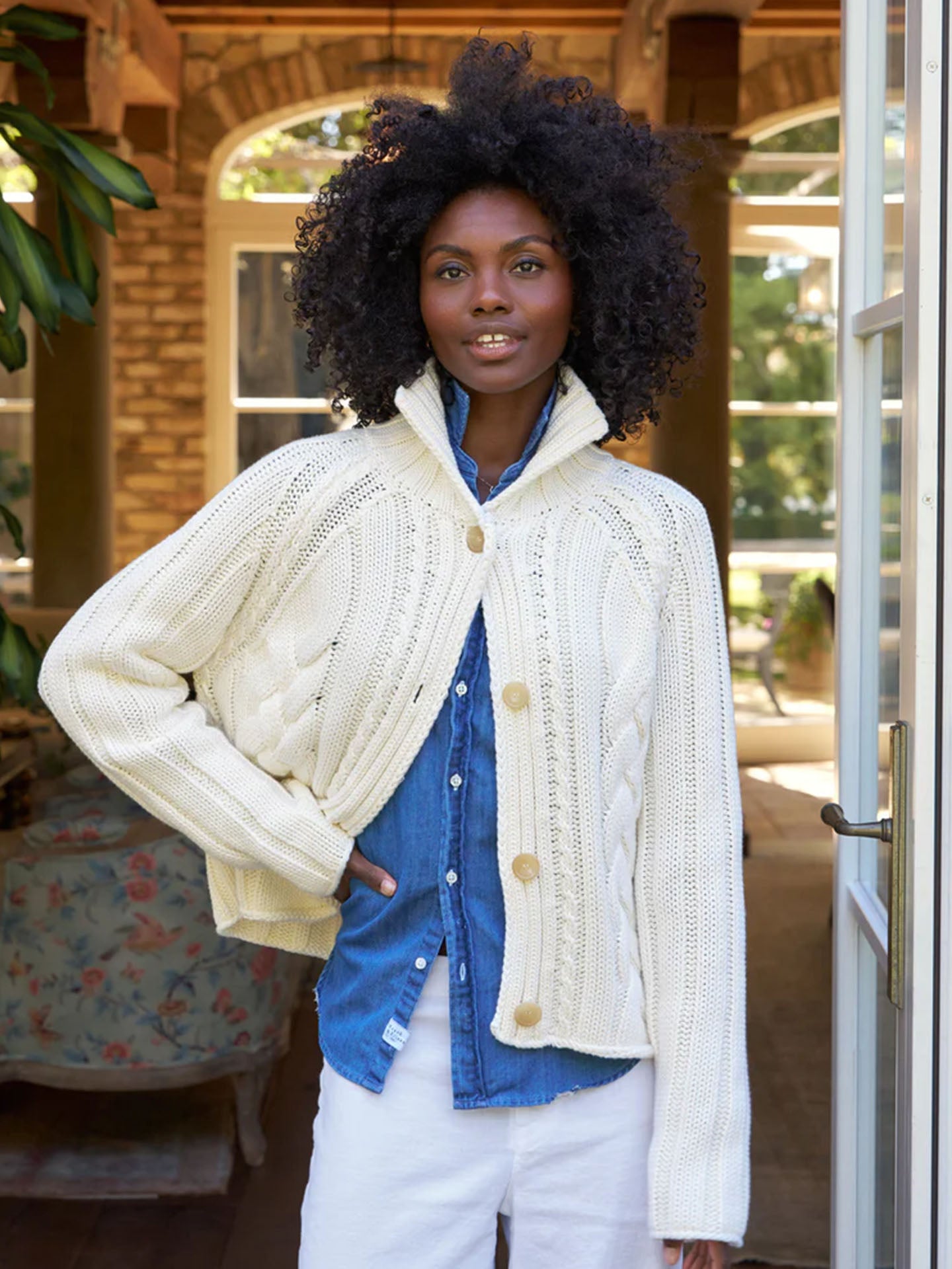 Mini Cotswolds Cardigan in Ivy – MAHI GOLD